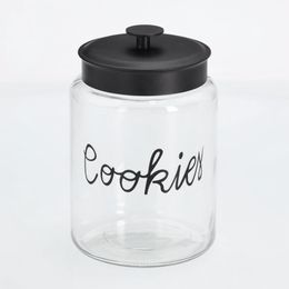 zeller Vorratsglas 'Cookies' mit Metalldeckel 4,2 l 17,3 x 26,4 x 17,3 cm