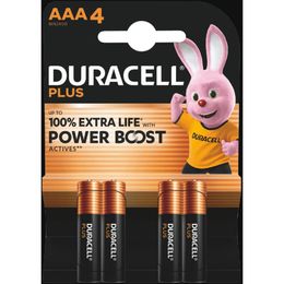 Duracell Batterie 'Plus' AAA 4 St&uuml;ck