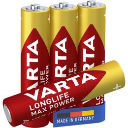 Varta Batterien 'Longlife Max Power' AAA 4 Stück