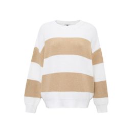Mavi Pullover Damen Gr&ouml;&szlig;e S camel / wei&szlig;