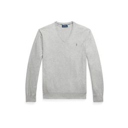 Polo Ralph Lauren Pullover 'LS SF VN PP-LONG SLEEVE-SWEATER' Herren Gr&ouml;&szlig;e L grau
