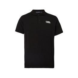K by KARL LAGERFELD Karl Lagerfeld Poloshirt Herren Gr&ouml;&szlig;e XS schwarz / wei&szlig;