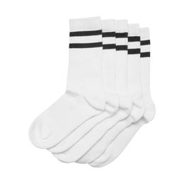 Urban Classics Socken Damen Gr&ouml;&szlig;e 43/46 schwarz / wei&szlig;