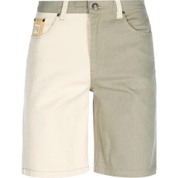 Karl Kani Shorts Herren Gr&ouml;&szlig;e 38 creme / gelb / pastellgr&uuml;n / wei&szlig;