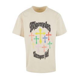 MJ Gonzales Shirt 'Grace of God' male size S Sand / Blue / Yellow / Green / Red / Black