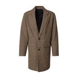 Jack & Jones JACK & JONES Mantel 'JJEHARRIS' Herren Größe XS dunkelbeige / dunkelbraun / schwarz / weiß