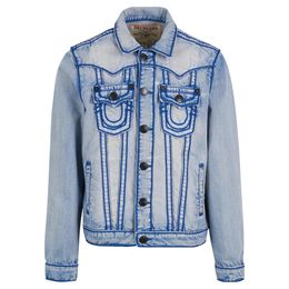 True Religion Jacke 'Jimmy' Herren Gr&ouml;&szlig;e XS blau / hellblau