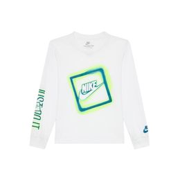 Nike Sportswear Shirt 'NEON BOX FUTURA' Jungen Gr&ouml;&szlig;e 122 hellgelb / gr&uuml;n / wei&szlig;