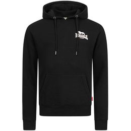 Lonsdale Sweatshirt 'Claughton' Herren Gr&ouml;&szlig;e XL schwarz / wei&szlig;