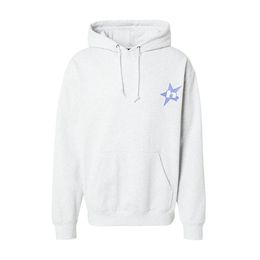 HUF Sweatshirt 'Ice Star' Herren Gr&ouml;&szlig;e L blau / hellblau / graumeliert / schwarz