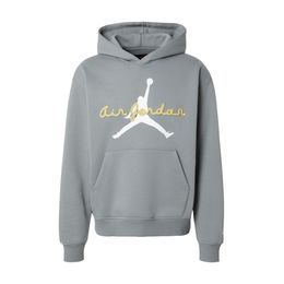 Jordan Sweatshirt 'BRK FLC' Herren Gr&ouml;&szlig;e L gelb / mint / wei&szlig;