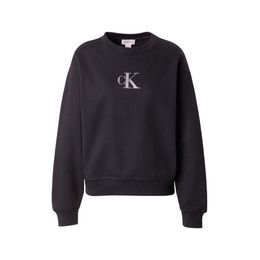 Calvin Klein Jeans Sweatshirt 'CLASSIC' Damen Gr&ouml;&szlig;e S schwarz