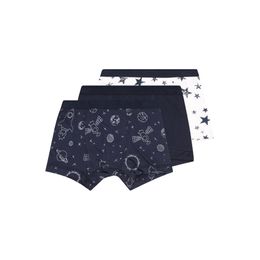 Jacky Boxershorts Jungen Gr&ouml;&szlig;e 122/128 marine / wei&szlig;