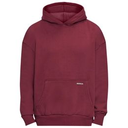Dropsize Sweatshirt Herren Gr&ouml;&szlig;e S burgunder / silber
