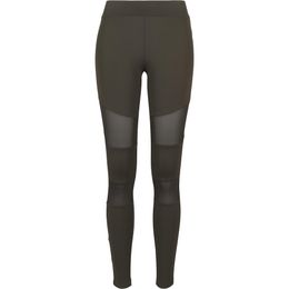 Urban Classics Leggings M&auml;dchen Gr&ouml;&szlig;e 146/152 oliv