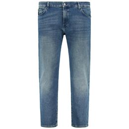 Gro&szlig;e Gr&ouml;&szlig;en BOSS Stretch-Jeans "Re.Maine", Regular Fit Farbe mittelblau Gr&ouml;&szlig;e: 44/32