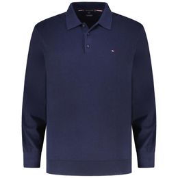 Gro&szlig;e Gr&ouml;&szlig;en Tommy Hilfiger Poloshirt mit Kaschmir Farbe marine Gr&ouml;&szlig;e: 4XL