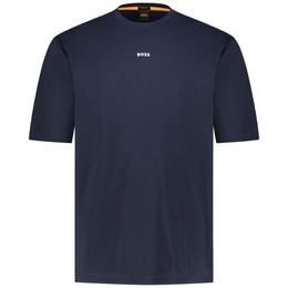 Gro&szlig;e Gr&ouml;&szlig;en BOSS T-Shirt mit Elasthan Farbe dunkelblau Gr&ouml;&szlig;e: 6XL
