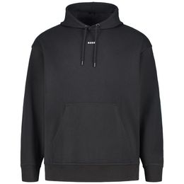 Gro&szlig;e Gr&ouml;&szlig;en BOSS Hoodie aus Baumwolle Farbe schwarz Gr&ouml;&szlig;e: 4XL