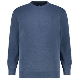 Herren Gro&szlig;e Gr&ouml;&szlig;en | Lerros Pullover aus Baumwolle Farbe blau Gr&ouml;&szlig;e: 4XL