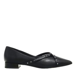 K by KARL LAGERFELD Karl Lagerfeld Ballerinas - Kerrie Krosstrap Studs - Gr. 36 (EU) - in Schwarz - f&uuml;r Damen