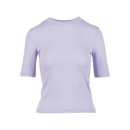 DEF Damen T-Shirt "DEF Damen Raisa T-Shirt"lila, Gr. S, unifarben, 100% Baumwolle, Shirts