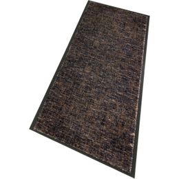 Sch&ouml;ner Wohnen Kollektion L&auml;ufer "Miami 003" Gr. 17, schwarz (anthrazit, taupe), B:67cm H:7mm L:150cm, Kunstfaser, SCH&Ouml;NER WOHNEN-KOLLEKTION, Teppiche, L&auml;ufer