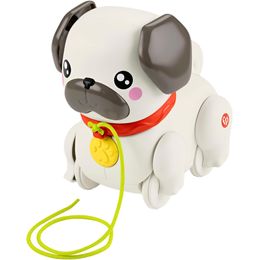 Nachziehtier Fisher-Price "Pets Gassi gehen mit Hündchen", bunt, Nachziehspielzeug, Baby, Kunststoff