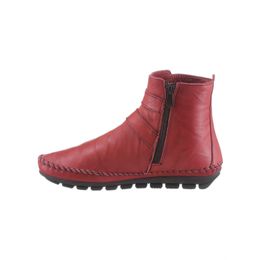 Gemini Damen Stiefelette, rot, Gr&ouml;&szlig;e 37