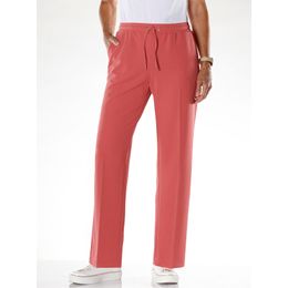 WITT Damen Schlupfhose aus formstabilem Interlock, grapefruit, Gr&ouml;&szlig;e 48