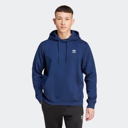 Kapuzensweatshirt adidas originals "ESS HD", Herren, Gr. XXL, blau (night indigo), Obermaterial: 70% Baumwolle, 30% Polyester, normal, Rundhals, Sweatshirts, Basic Hoodie, Kapuzenpullover mit Logo