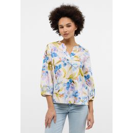 Longbluse Eterna "LOOSE FIT", Damen, Gr. 40, blau, 100% Baumwolle, Blusen Longbluse