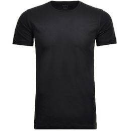 T-Shirt Ragman "Set:", Herren, Gr. L, schwarz, Jersey, Baumwolle, slim fit, Rundhals, Shirts T-Shirt