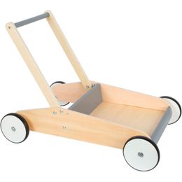 Small Foot Kinder Lauflernwagen "schiefergrau", grau, Holz, Metall, B:40,5cm H:45,5cm T:62cm, Lauflernhilfen