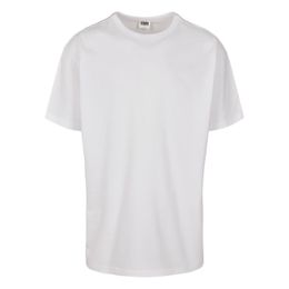 Urban Classics Damen T-Shirt "Urban Classics Herren Organic Basic Tee"wei&szlig;, Gr. L, unifarben, 100% Baumwolle, Shirts