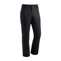 Funktionshose Maier Sports "Dunit M", Herren, Gr. 23, Kurzgrößen, schwarz, 100% Polyester, Hosen Funktionshose, Warm und wasserdicht, für Schnee und Regen