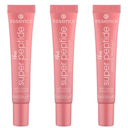 Essence Damen Lippenbalsam "the super peptide glossy lip treatment", braun, Lippen-Kosmetika, mit milchig glänzender Textur