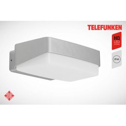 LED Au&szlig;en-Wandleuchte Telefunken, silber, Leuchten, "MAINZ"