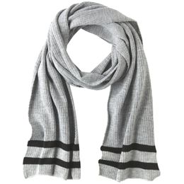 Jan Vanderstorm Damen Strickschal "Schal HEISKA", grau, Gr. 1, Obermaterial: 50% Polyacryl PAN. 50% Polyester COOLMAX PES(Coolmax)., Modet&uuml;cher