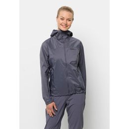Jack Wolfskin Damen Outdoorjacke "PRELIGHT 2.5L JKT W"dolphin, Gr. M, OBERSTOFF 100% POLYAMID, Jacken