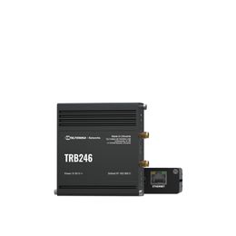 Teltonika Mobiler Router "Industrierouter, IoT-LTE-Gateway Teltonika TRB246 Cat 4, 1x RJ45 100 M", B:9cm H:3cm T:11cmohne farbbezeichnung, Router