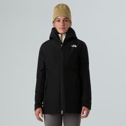 Funktionsmantel The North Face "W HIKESTELLER PARKA SHELL JACKET", Damen, Gr. L, schwarz (tnf schwarz), Obermaterial: 100% Polyester, Mäntel, Wasserdicht, winddicht, feminin – Übergangsjacke