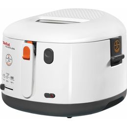 Tefal Fritteuse "One Filtra", B:34,4cm H:38,1cm, weiß, Fritteusen, 1,2 Kg, Auffangsieb für Frittierreste, spülmaschinenfest, FF1631