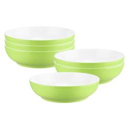 Seltmann Weiden Schale "Foodbowls Liberty Pure Colors &oslash; 25 cm 6er Set", B/H/L: 25,4cmlime gr&uuml;n, Sch&uuml;sseln