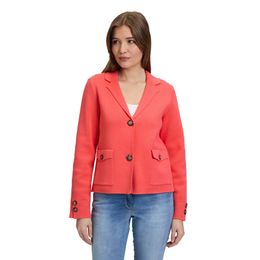 Betty Barclay Damen Strickjacke "Damen mit aufgesetzten Taschen", rot, Gr. 42, Strick, Obermaterial: 82% Baumwolle, 18% Polyester, Strickjacken,