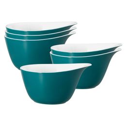 Seltmann Weiden Schale "M&uuml;slischalen Life Fashion 600 ml 6er Set", B/H/L: 15,7cm, blau, Sch&uuml;sseln