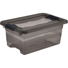 keeeper Aufbewahrungsbox "Cornelia, 6er Set, 4 L, 29,5 x 19,5 x 12,5 cm", 6 Stk., B/H/T: 29,5cm x 12,5cm x 19,5cmcrystal grau, Badezimmer,