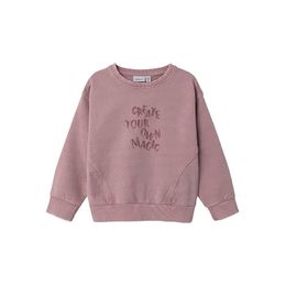 name it Sweatshirt "Oenna" in Altrosa - 55% | Gr&ouml;&szlig;e 104 | Kinder-pullover