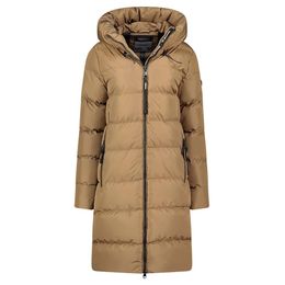 Geographical Norway Wintermantel "April" in Taupe - 70% | Gr&ouml;&szlig;e XL | Damenjacken