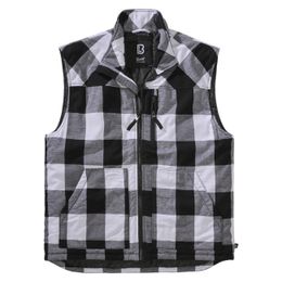 Brandit Damen Jerseyweste "Brandit Herren Lumber Vest"wei&szlig;, schwarz, Gr. S, 100% Baumwolle, Westen
